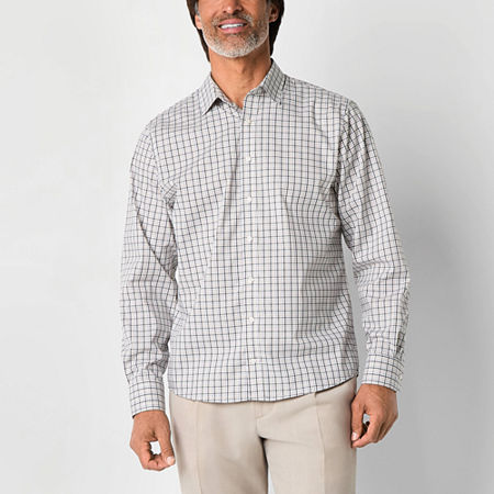 Click here for Stafford Mens Long Sleeve Regular Fit Button-Down... prices