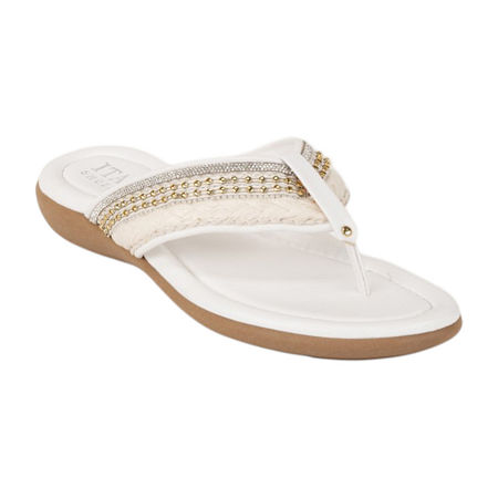 Click here for Italian Shoemakers Womens Flat Sandals  5 Medium... prices