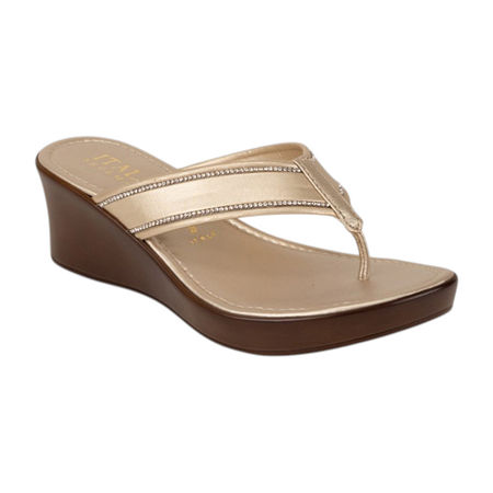 Click here for Italian Shoemakers Womens Wedge Sandals  9 Medium... prices