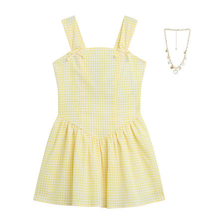 Click here for by&by girl Big Kid Girls Sleeveless A-Line Dress... prices