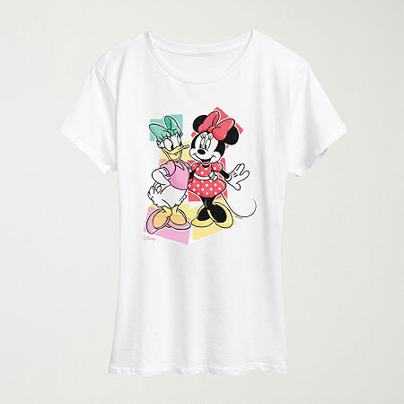Click here for Womens Crew Neck Short Sleeve Classic Fit Daisy Du... prices