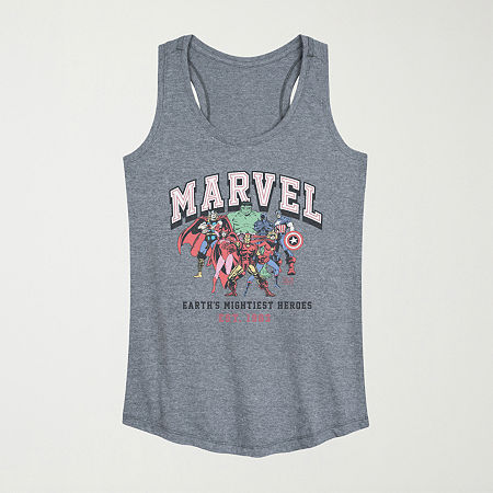 Click here for Marvel College Tonal Womens Crew Neck Sleeveless M... prices