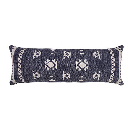 Click here for LR Home Zani Lumbar Pillow  One Size  Blue prices