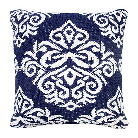 Click here for LR Home Josie Square Throw Pillow  One Size  Blue prices