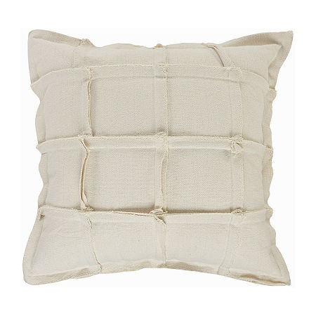 Click here for LR Home Ayah Square Throw Pillow  One Size  Beige prices
