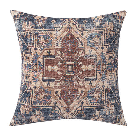 Click here for LR Home Mercy Square Throw Pillow  One Size  Blue prices