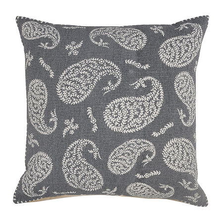 Click here for LR Home Emery Square Throw Pillow  One Size  Gray prices