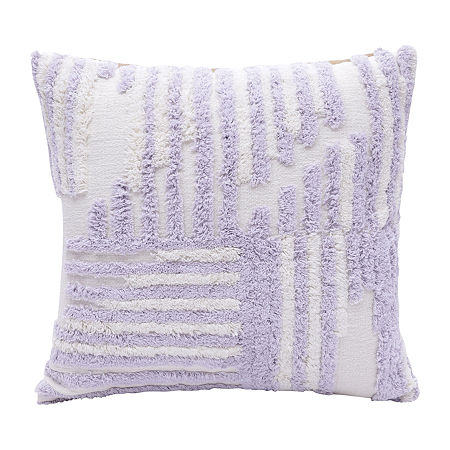 Click here for LR Home Kallie Square Throw Pillow  One Size  Purp... prices
