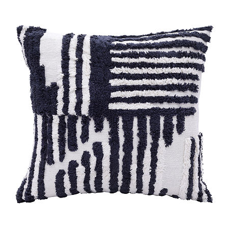 Click here for LR Home Kallie Square Throw Pillow  One Size  Blue prices