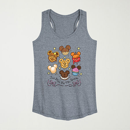 Click here for Disney Foods Womens Scoop Neck Sleeveless Mickey M... prices