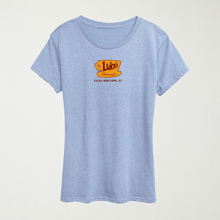 Click here for Gilmore Girls LukeS Coffee Womens Crew Neck Short... prices