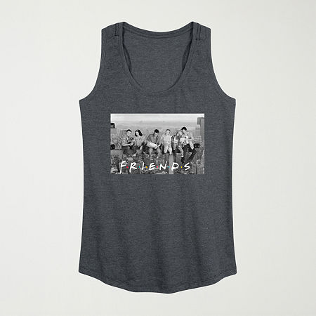 Click here for Friends Womens Scoop Neck Sleeveless Friends Tank... prices