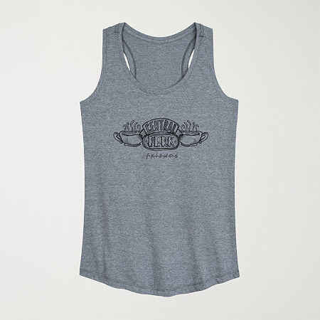 Click here for Central Perk Logo Womens Crew Neck Sleeveless Frie... prices