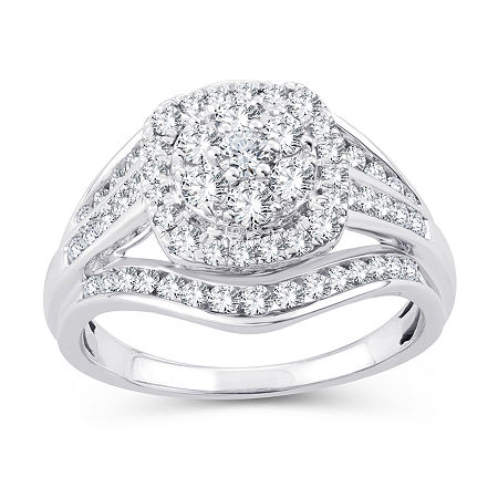 Click here for Womens 1 CT. T.W. Natural White Diamond 10K Gold C... prices