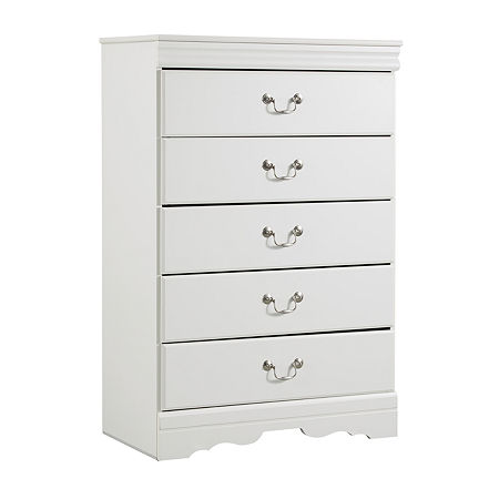 Click here for Signature Design by Ashley Anarasia 5-Drawer Chest... prices