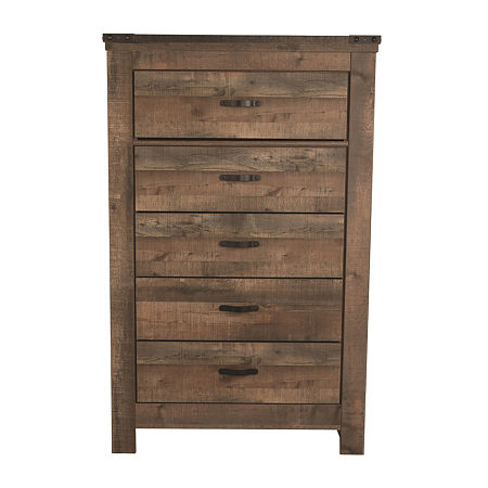 Click here for Signature Design by Ashley Trinell 5-Drawer Chest... prices