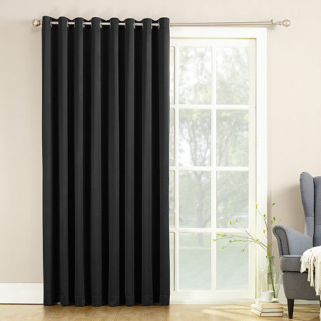 Sun Zero Michael Room Darkening Curtain Panel - 100x84