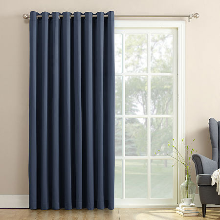 Sun Zero Michael Room Darkening Curtain Panel - 100x84