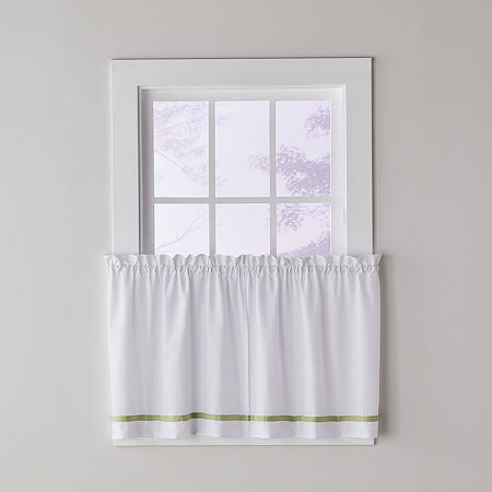 Click here for Rod Pocket Window Tier  One Size  Green prices