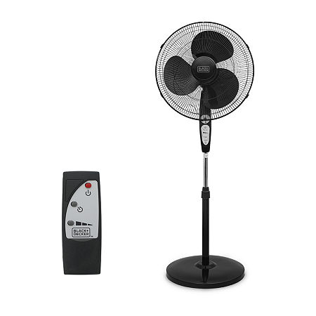 Click here for Black+Decker BFSR18B 18 Inches Stand Fan With Remo... prices