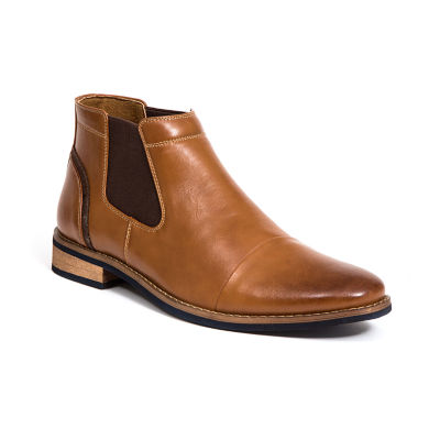 Deer Stags Mens Argos Stacked Heel Chelsea Boots Wide Width - JCPenney