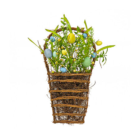 Click here for National Tree Co. Spring Flowers And Eggs Wall Han... prices