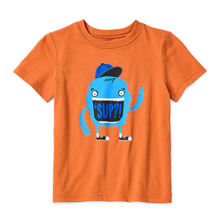 Click here for Okie Dokie Toddler & Little Boys Crew Neck Short S... prices