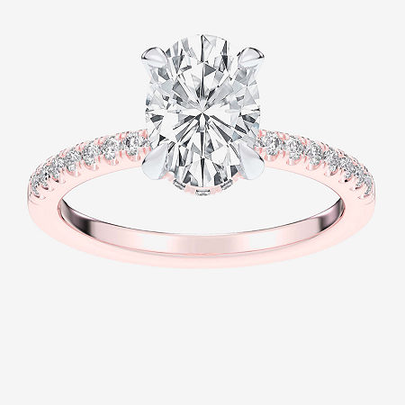 Click here for (G-H / Si1-Si2) Womens 2 1/4 CT. T.W. Lab Grown Wh... prices