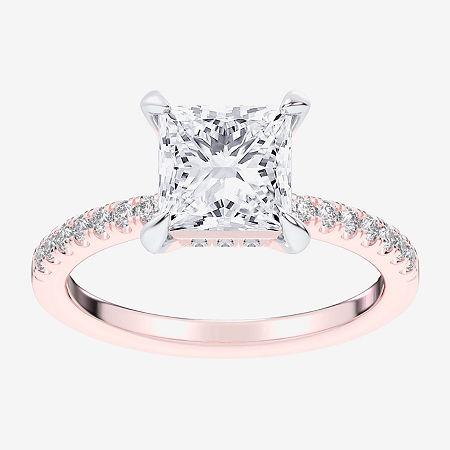 Click here for (G-H / Si1-Si2) Womens 2 1/4 CT. T.W. Lab Grown Wh... prices