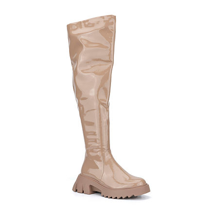 Click here for Womens Alfie Boot - Beige prices