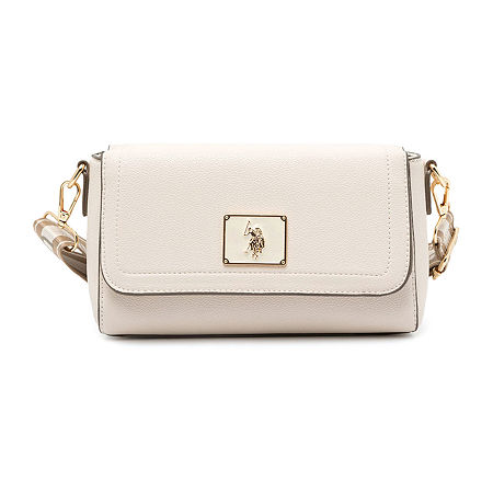 Click here for U.S. Polo Assn. Enamel Crossbody Bag  One Size  Wh... prices