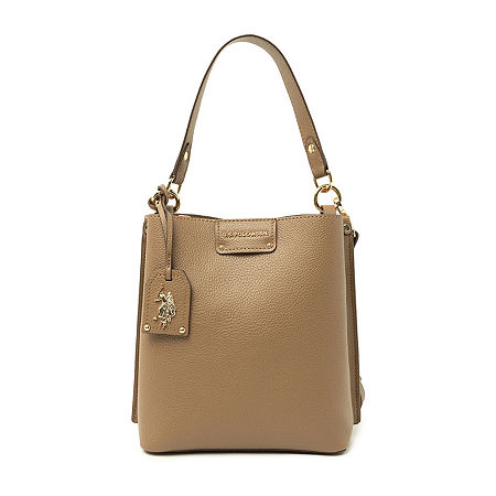 Click here for U.S. Polo Assn. Bucket Crossbody Bag  One Size  Br... prices