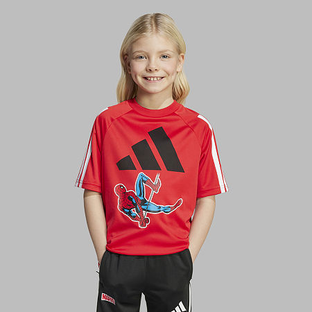 Click here for adidas Toddler & Little Unisex Crew Neck Short Sle... prices