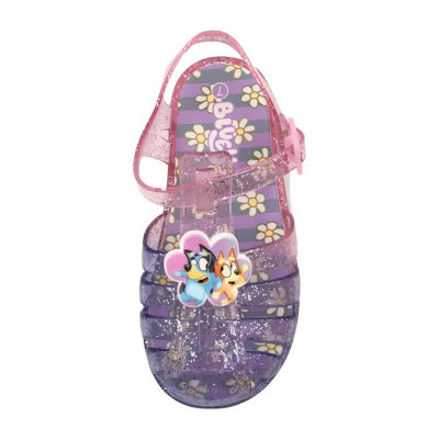 Toddler Girls Bluey Fisherman Jelly Sandal, Color: Pink - JCPenney
