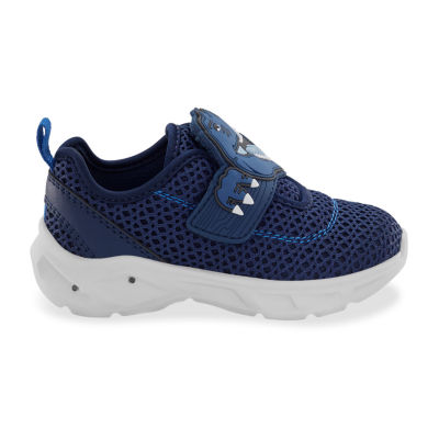 Carter's Hug Boys Round Closed Toe Slip-On Shoe, Color: Navy - JCPenney