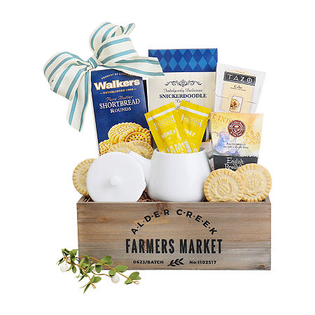 Click here for Alder Creek Garden Tea Tray Food Set  One Size  Mu... prices