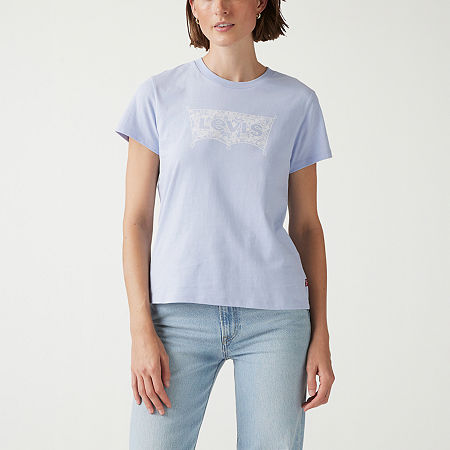 Click here for Levis Perfect Tee Womens Crew Neck Short Sleeve T-... prices