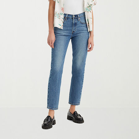 Click here for Levis Womens High Rise 501 Crop Straight Leg Jean... prices