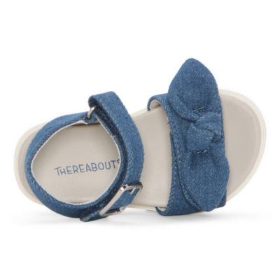 Thereabouts Toddler Girls Lil Ruby Strap Sandals - JCPenney