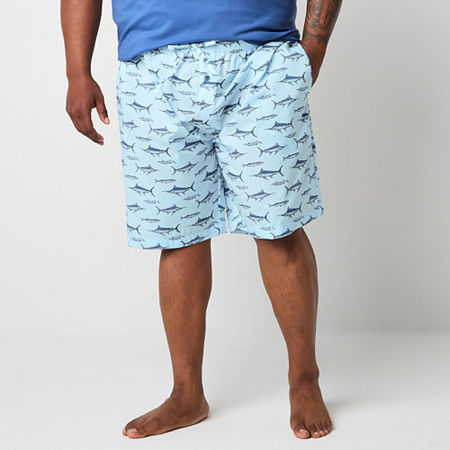 Click here for St. Johns Bay Mens Poplin Big and Tall Pajama Shor... prices
