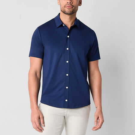 Click here for St. Johns Bay Performance Knit Mens Short Sleeve C... prices