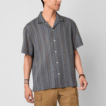 Click here for Arizona Mens Short Sleeve Relaxed Fit Button-Down... prices