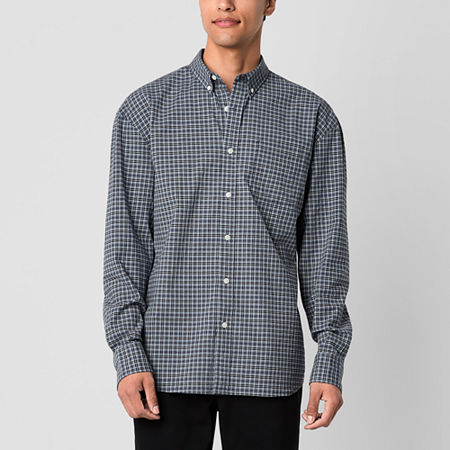 Click here for Arizona Mens Long Sleeve Relaxed Fit Button-Down S... prices