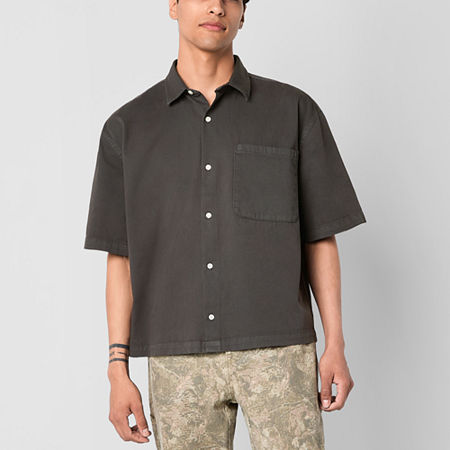 Click here for Arizona Mens Short Sleeve Relaxed Fit Button-Down... prices