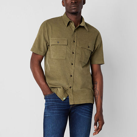 Click here for mutual weave Corduroy Mens Short Sleeve Regular Fi... prices