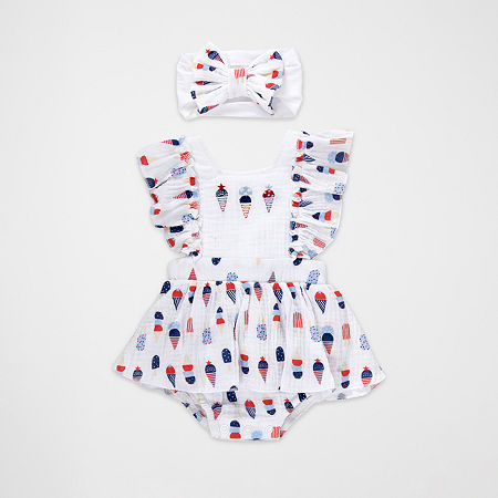 Click here for Baby Essentials Baby Girls Square Neck Short Sleev... prices