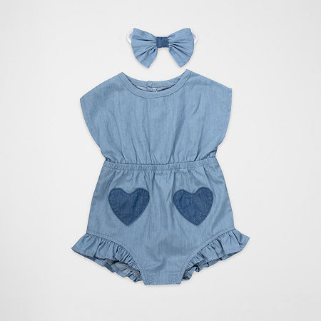 Click here for Baby Essentials Baby Girls Sleeveless Romper  24 M... prices