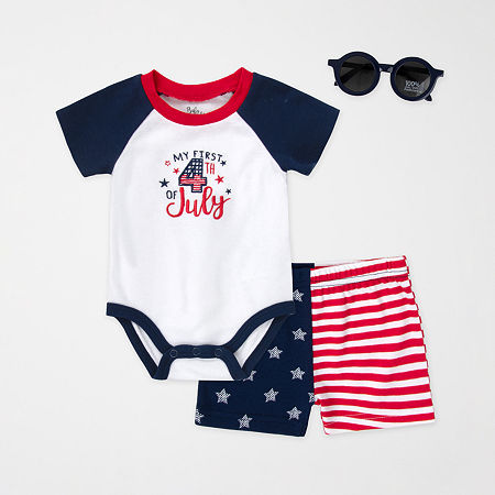 Click here for Baby Essentials Baby Boys 2-pc. Short Set  3 Month... prices