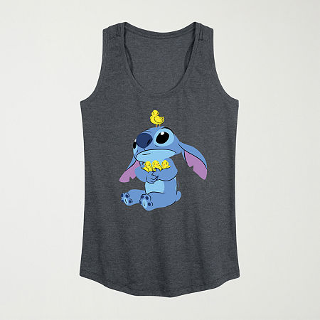 Click here for Stitch And Chicks Womens Crew Neck Sleeveless Tank... prices