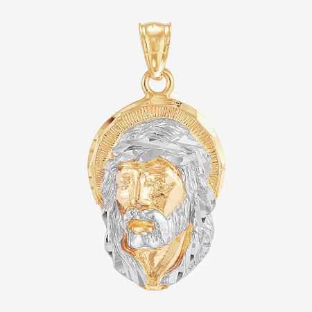 Click here for Jesus Unisex Adult 14K Gold Pendant  One Size  Yel... prices